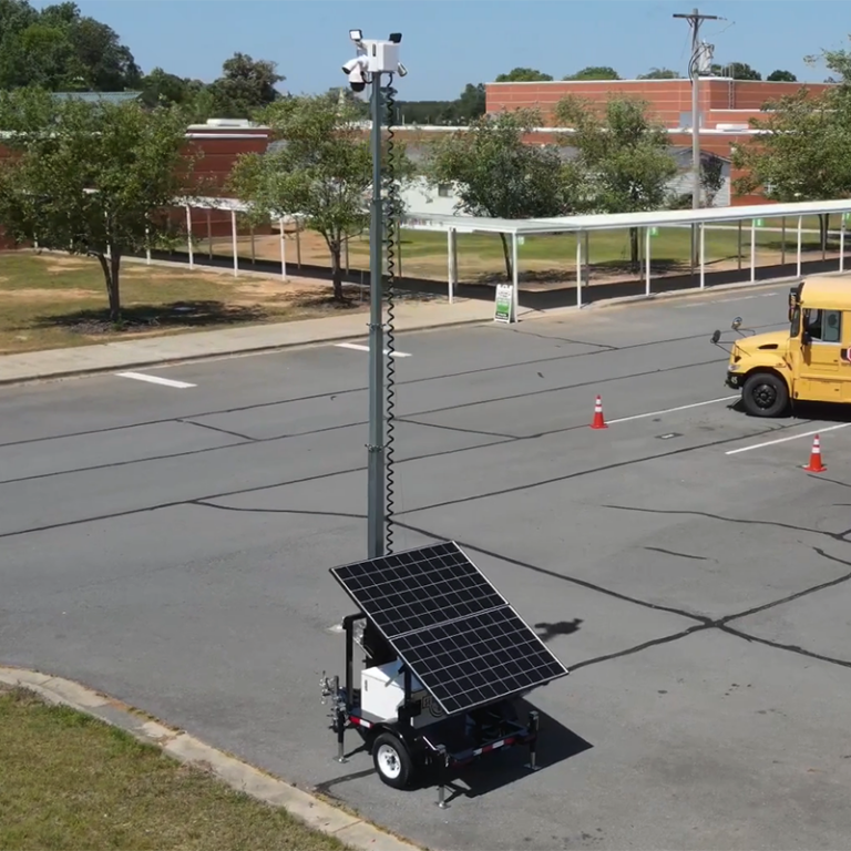 Mobile Camera Security Trailers | SecureLot by Reconview